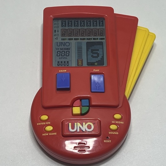 Mattel | Video Games & Consoles | Vintage 999 Mattel Uno Electronic Red ...